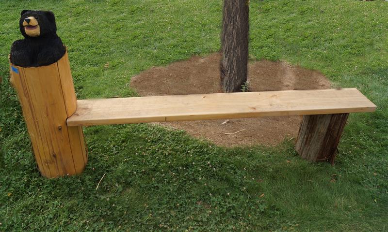 Black Bear Bench